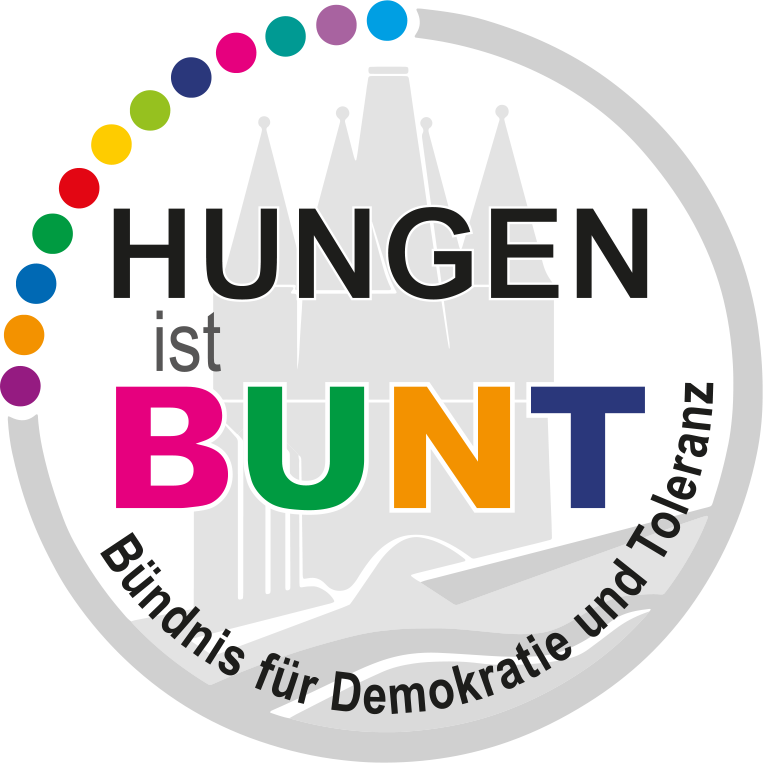Hungen ist bunt – Für Demokratie – Gegen Rassismus